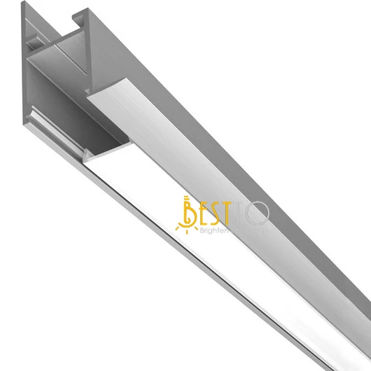 China Wall Corner Edge Coving Aluminum Fence Profile Extrusion For Led ...