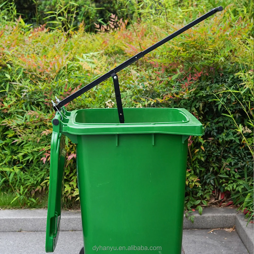 Efficient Iron Manual Wheelie Bin Compactor for Waste Management