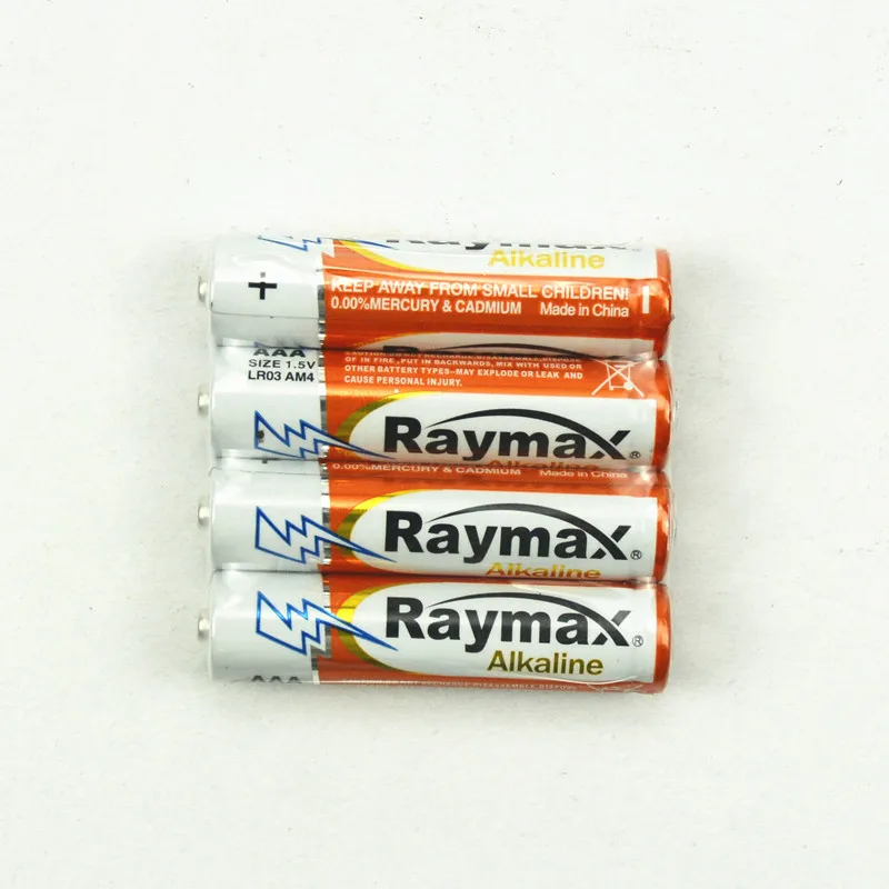 Raymax Wholesale 1.5v Long Life Lr03 Aaa Portable Alkaline Batterie ...