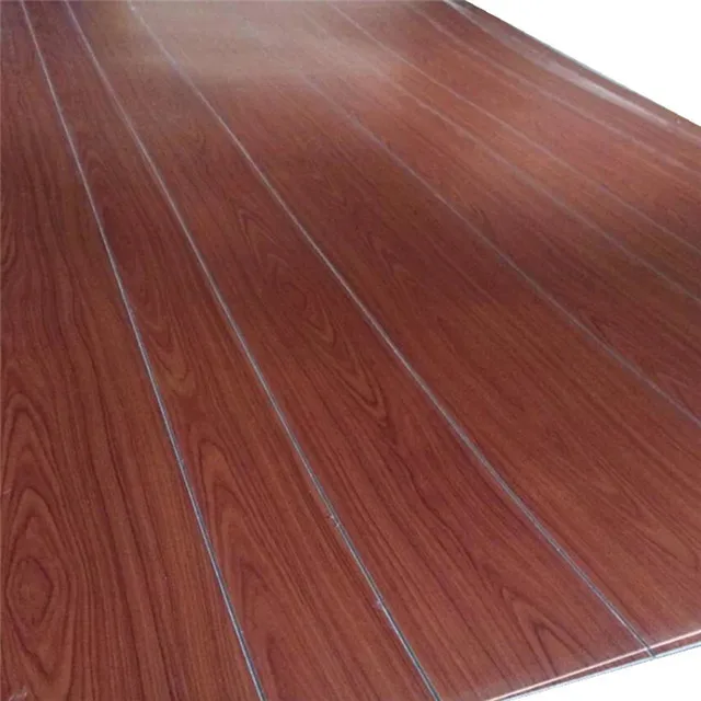Wood Grain Colour Polyester Plywood With 2.6mmx1220x2440 - Buy Wood ...