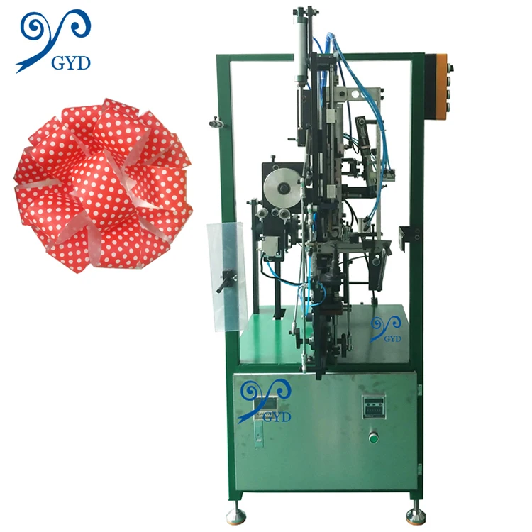 Pom-pom Bow Ribbon Gift Packing Flower Automatic Making Machinery ...