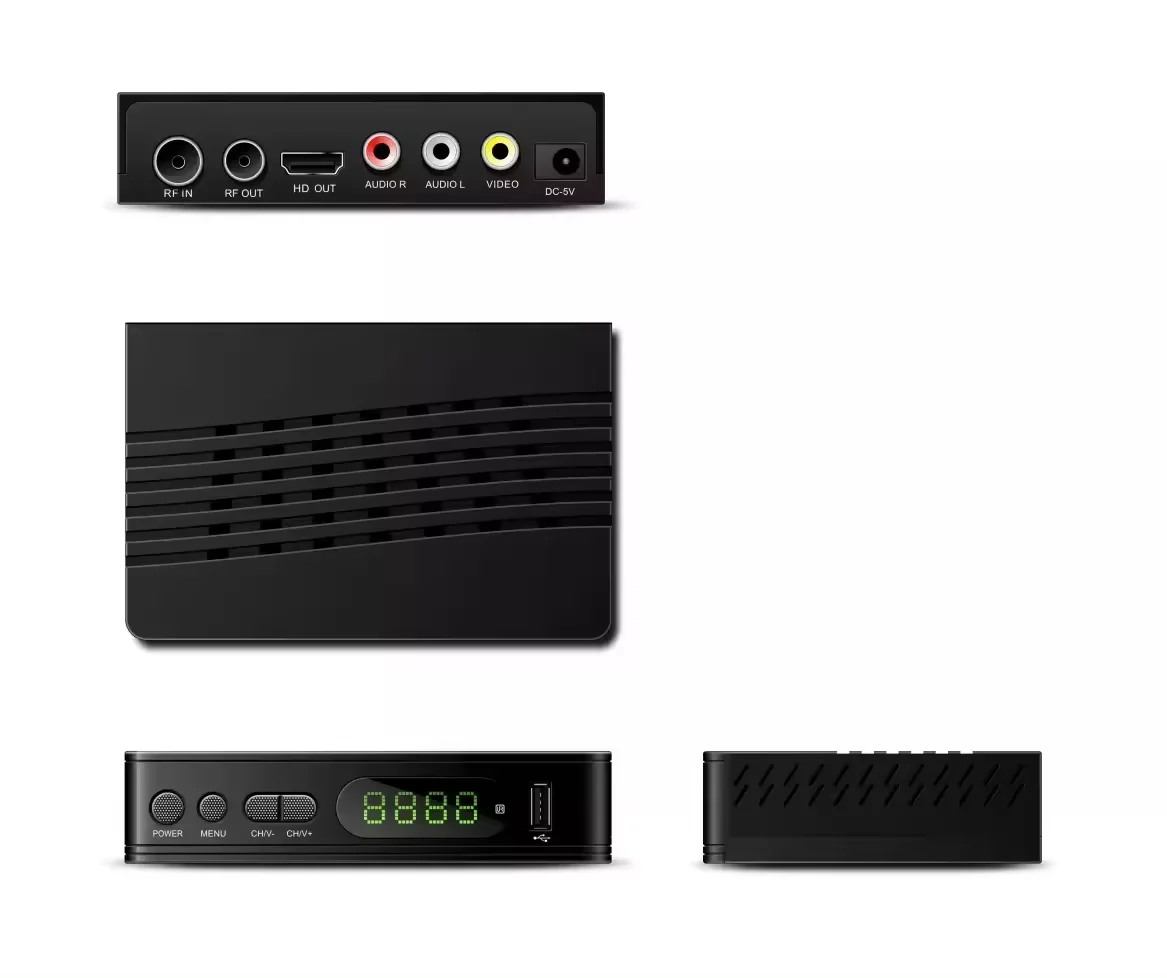 Uuvision Full HD MINI DVB-T2 OEM ODM Customized Digital TV Receiver ...