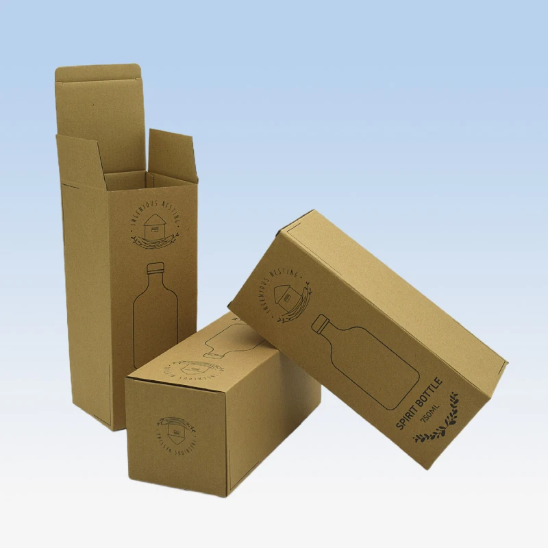 Customized High Hardness E Corrugated 3-layer Paper Box,Manufacturing ...