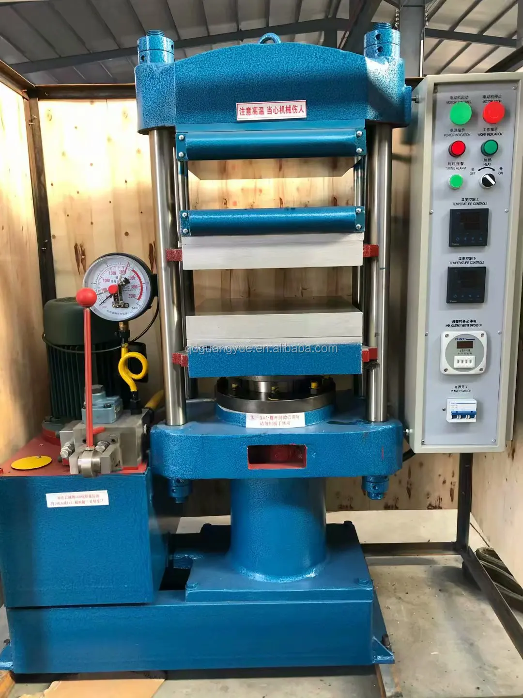 25 Ton Laboratory Small Hydraulic Press Rubber Vulcanizer