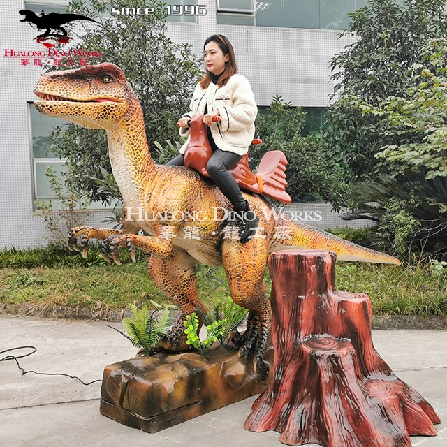 Theme Park Motorized Dinosaur Ride on Walking Dinosaur