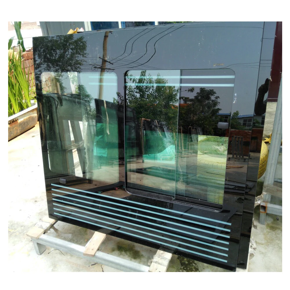 Autobus Glass Windshields for ZK6147 Bus - Clear, Black, Green, Customized