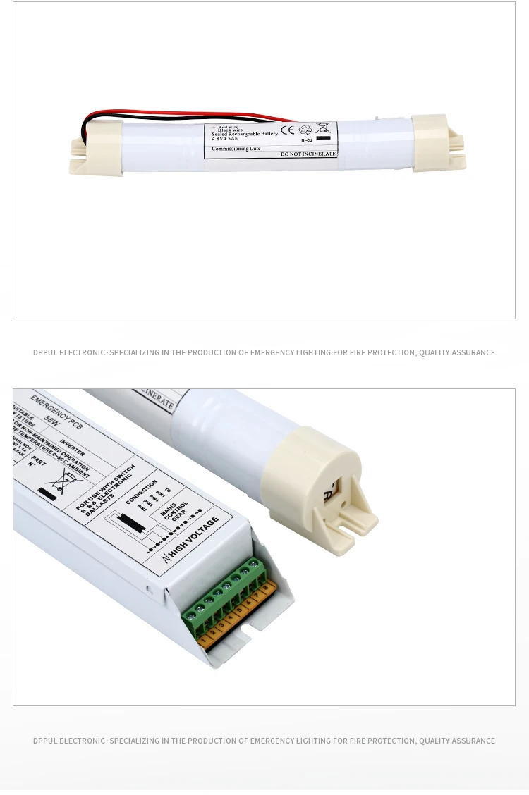 Battery Power Pack Backup Module Kit Cheap Led Light Emergency Light ...