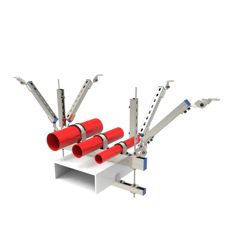 Seismic Bracing Fire Pipeline Bridge Anti-seismic Support Arm C-shaped ...