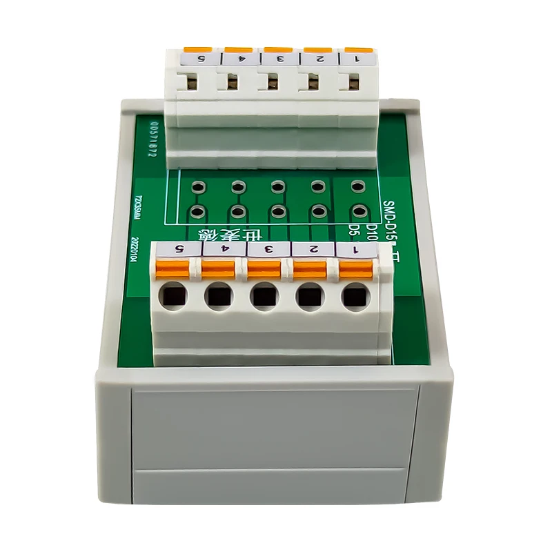 5 Channel 24vdc Direct Insertion Terminal Block. - Buy Terminal Block ...