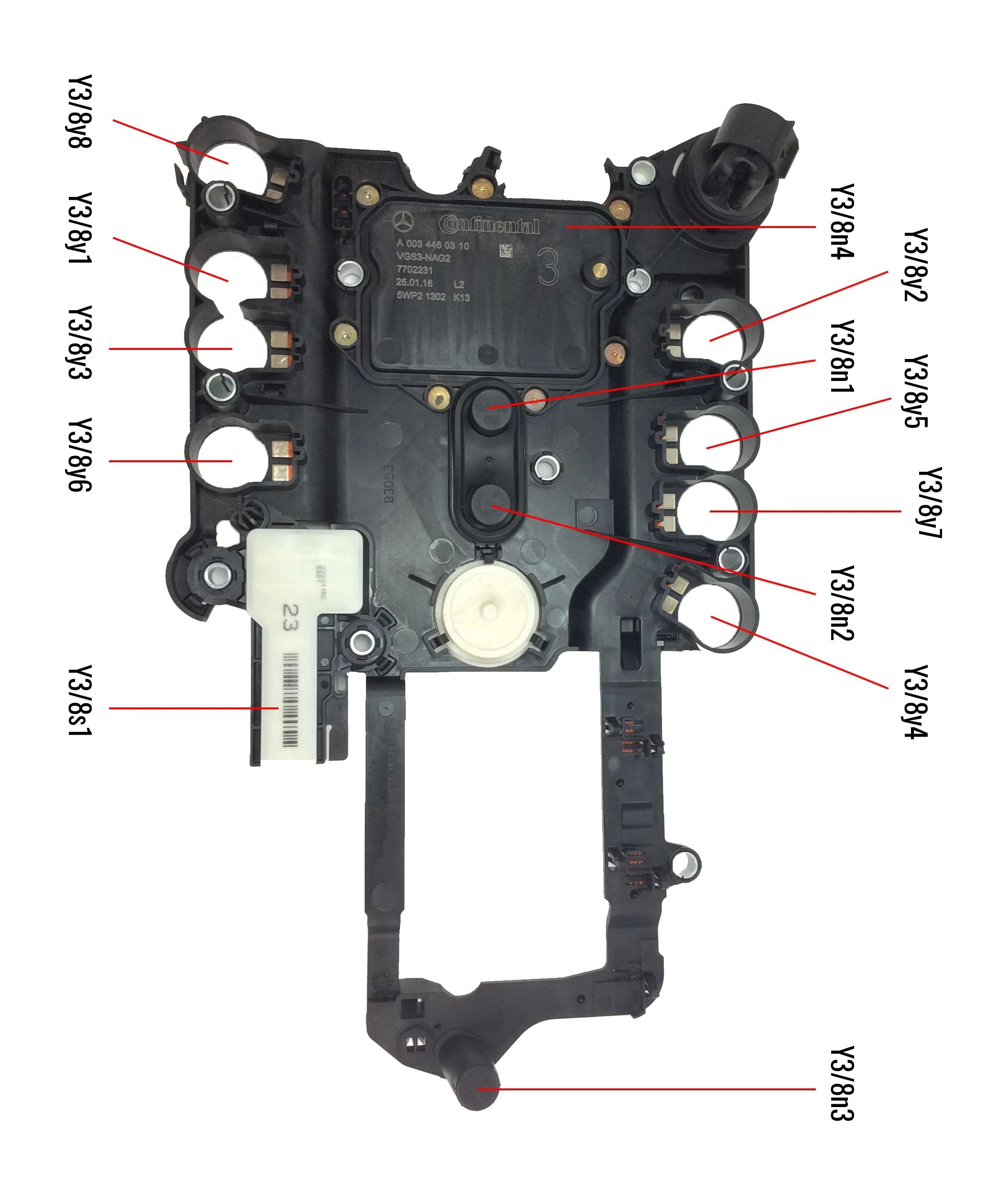 Placa Condutor De Unidade De Controle De Transmissão Tcu 722.9 Tcm Para ...