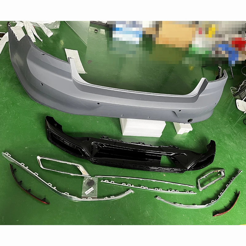 Car Body Kits Rear Bumper Diffuser Rear Light For Passat B8 Pa 2020 ...