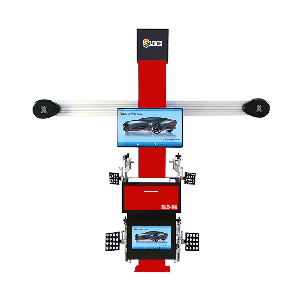 SLD Large Platform Scissors Car Lifting Machine for Auto Alignment