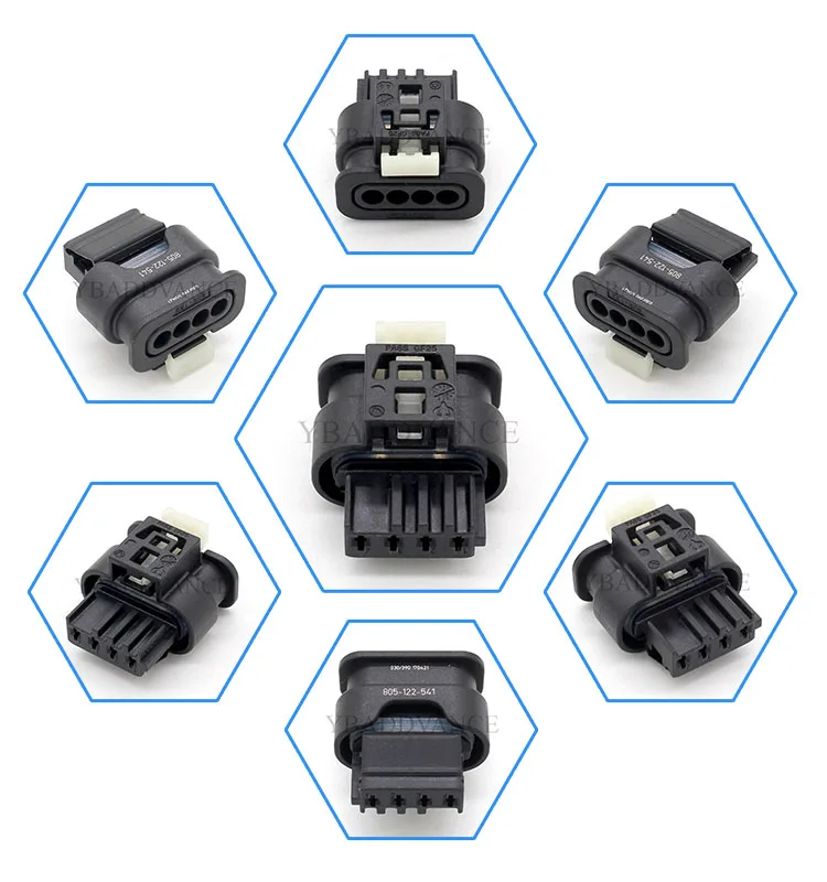 Hessmann 4 Pin Female Nitrox Sensor Connector for VW