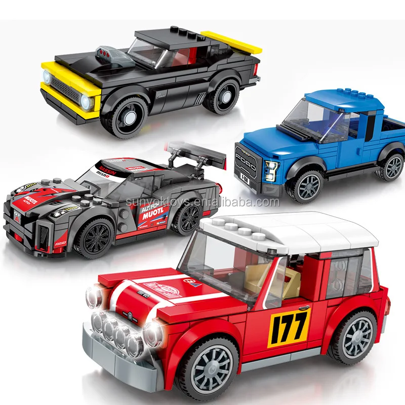 Sembo Blocks Super Race Car Model Building Bricks Famous Vehicle ...