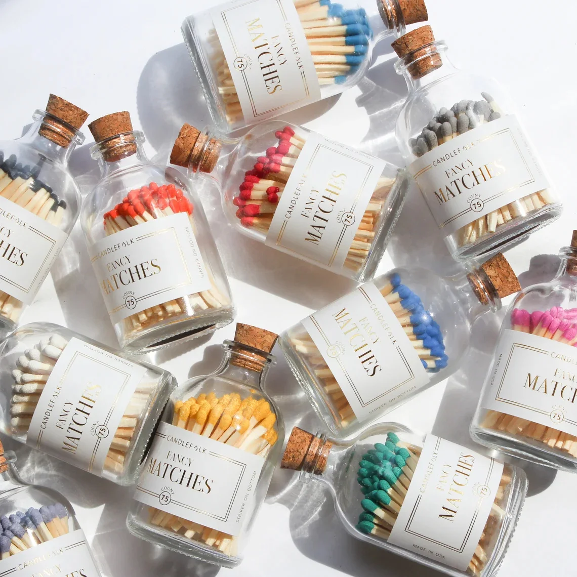 Wholesale Custom Luxury Coloured Matchsticks with Logo