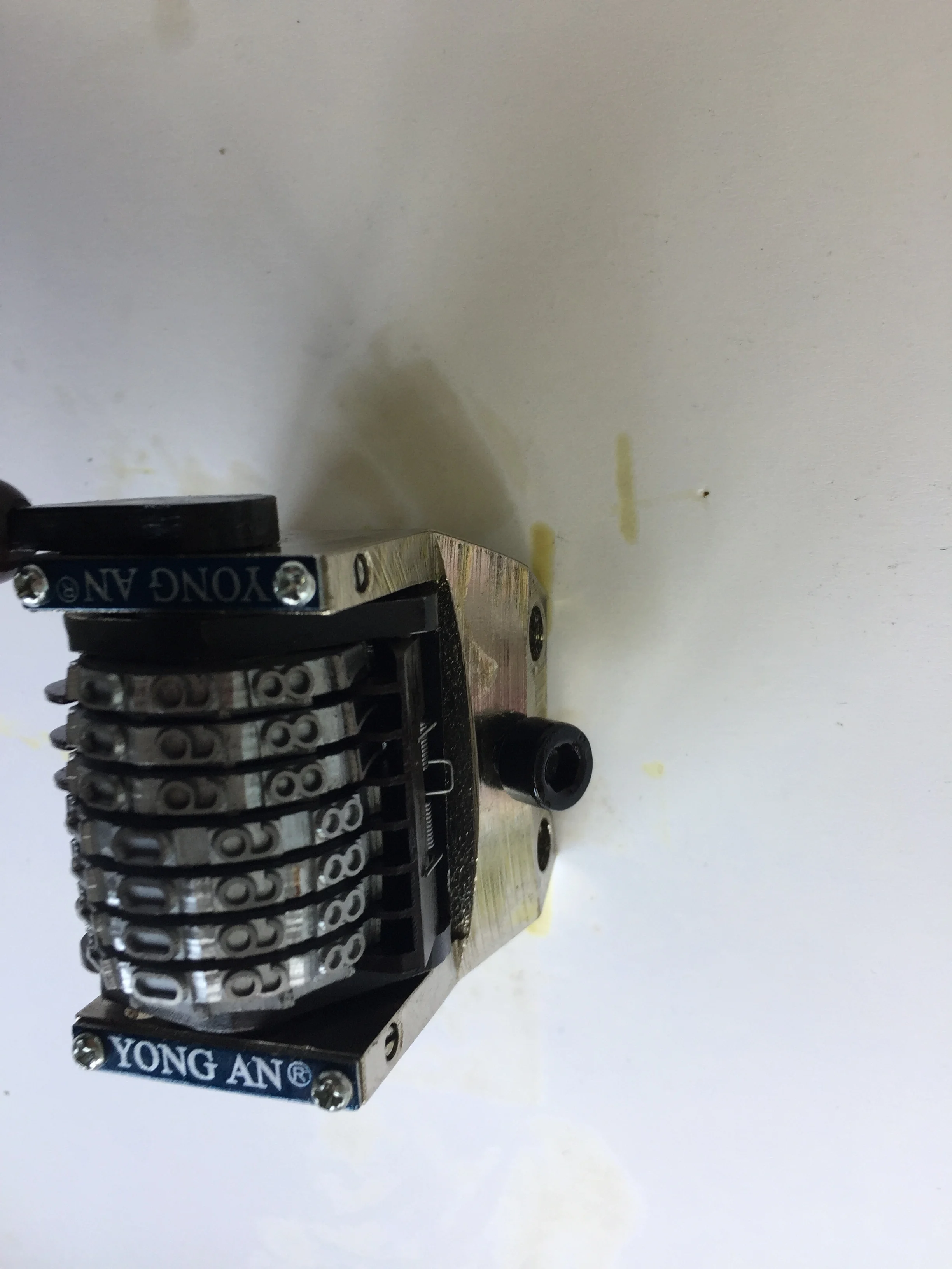 Rotary Numbering Machine for GTO - 7 Digits, Gothic Font