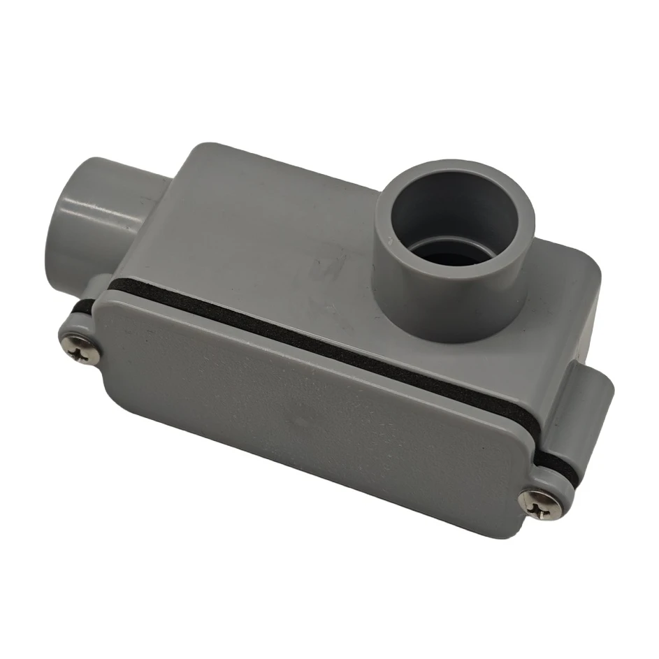 LR PVC Conduit Body - Durable, Waterproof, and ETL Listed