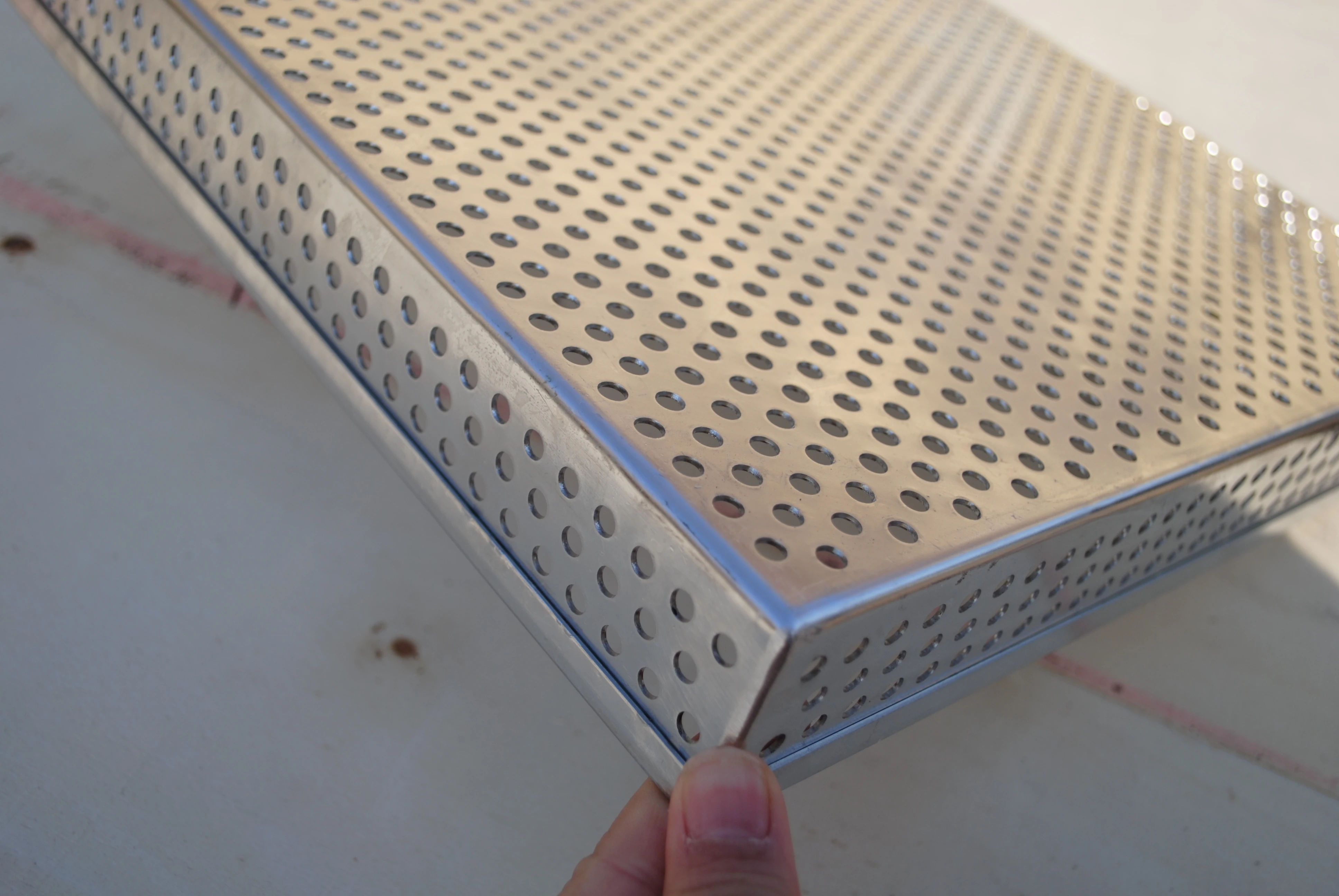 Customized Stainless Steel 304 Perforated Sheet Pan Baking Tray Oven ...