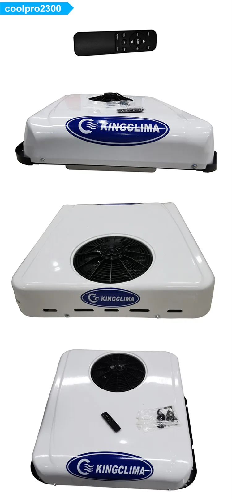 Electric Truck Air Conditioner With Dc24v And Dc12v Model Coolpro 2300 ...