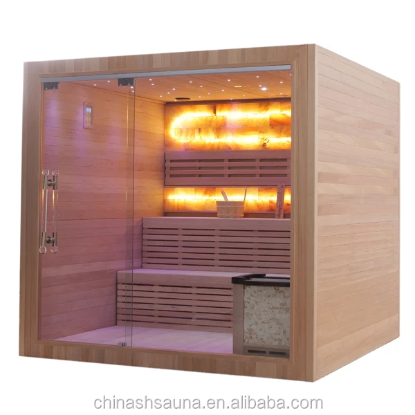 5 Person Capacity Traditional Dry Himalayan Salt Steam Sauna Rooms ...