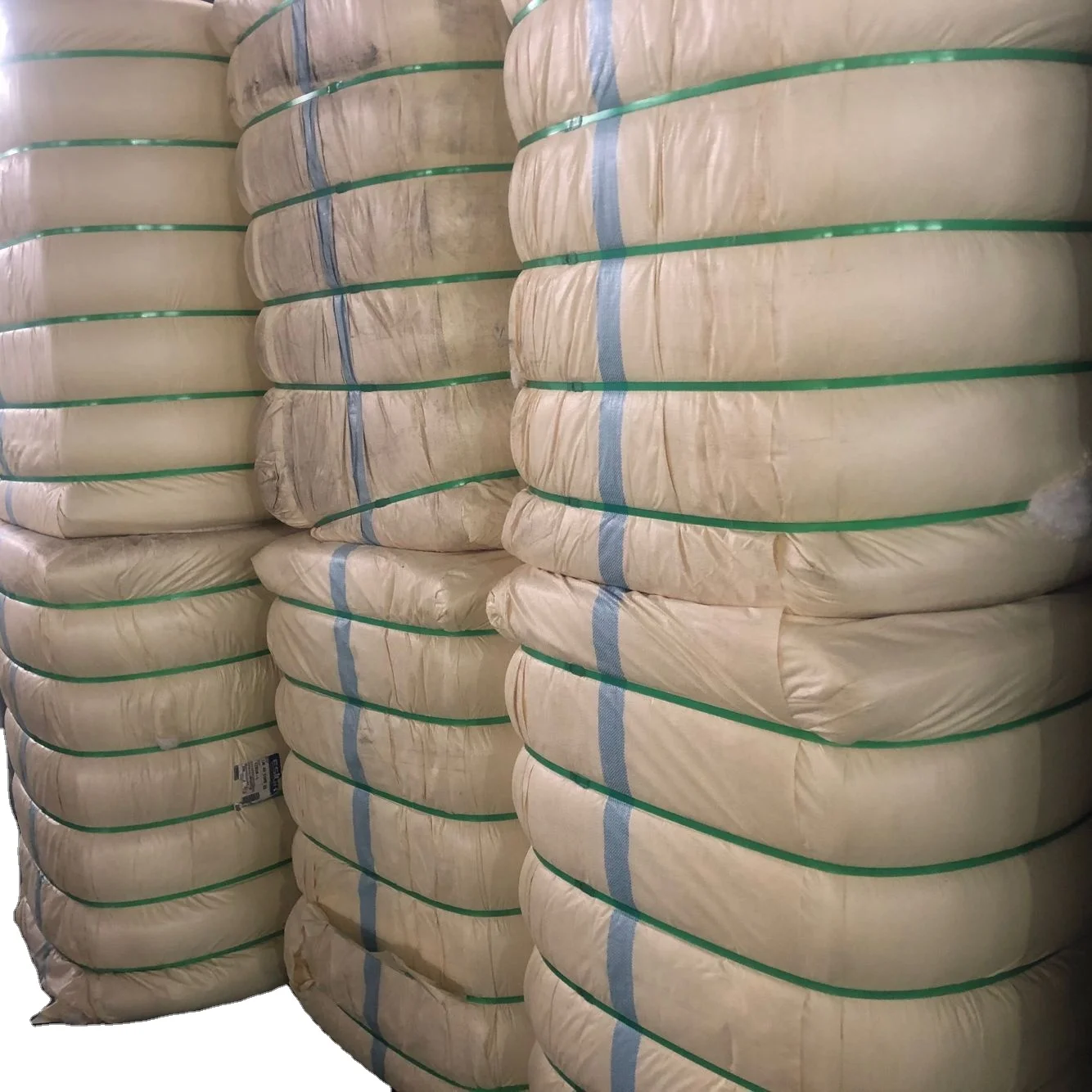 Recycled Polyester 2.22d*51mm Staple Fiber In White Color With Cheapest ...