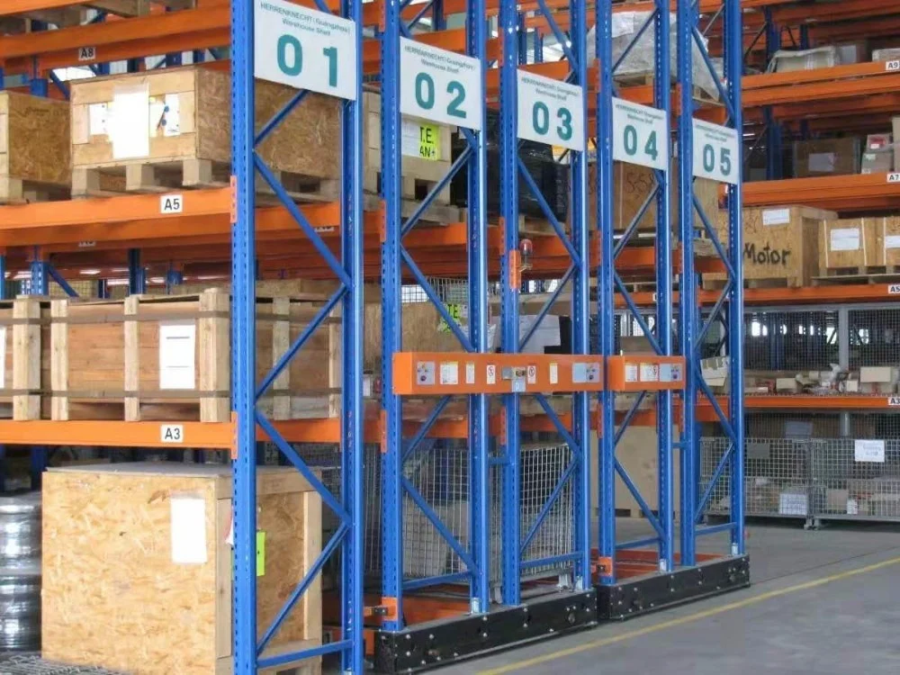 Automatic Storage Electric Mobile Racking System For Cold Warehouse ...