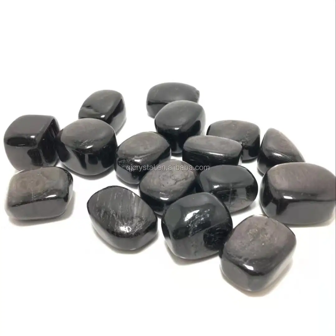 Wholesale Natural Rough Black Diamond Tumbled Stone And Bulk Tumbled ...