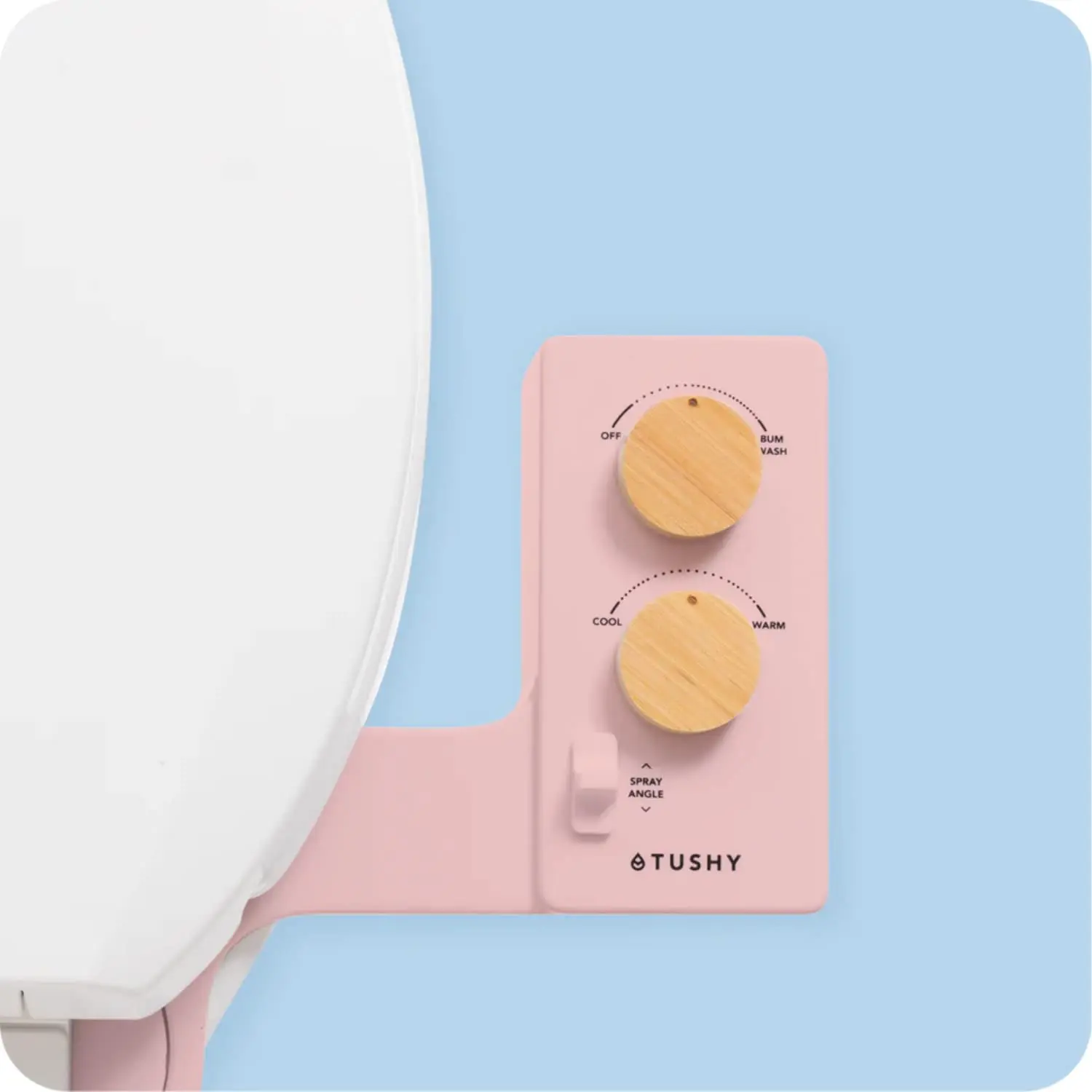 Best Toilet Attachment Dual Retractable Nozzle Fresh Water Non Electric ...