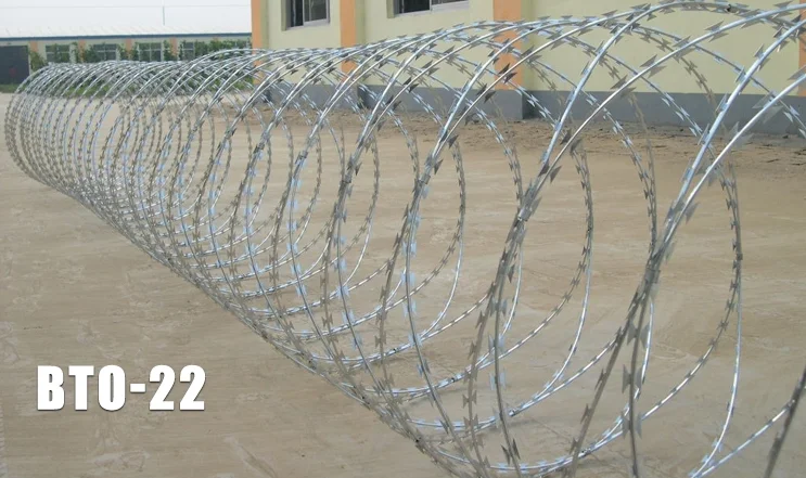 Cheap Galvanized Clips Razor Wire /razor Barbed Wire Clip - Buy Razor ...