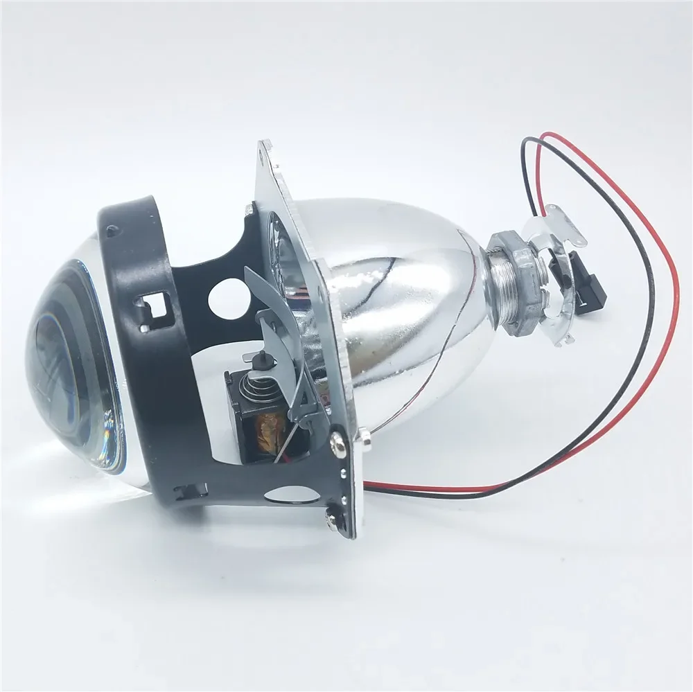 A80 HID Bixenon Projector Headlight Lens LED Angel Eye Light H1 Super ...
