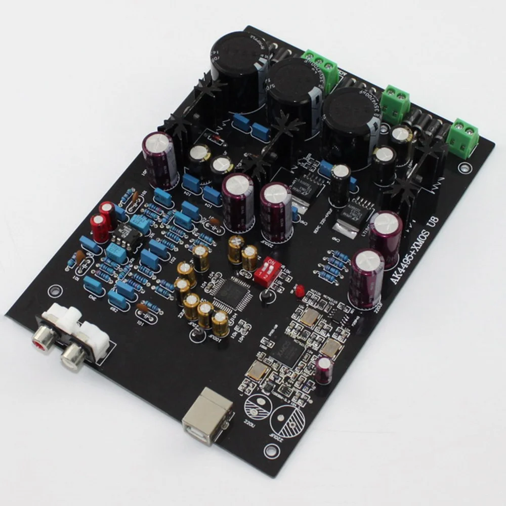Taidacent AK4495 SEQ with AD827 - 4 Filter Modes Audio Board