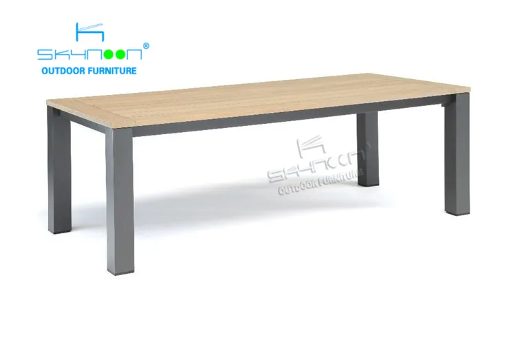 Hotel Patio Outdoor Table and Bench - Durable & Stylish