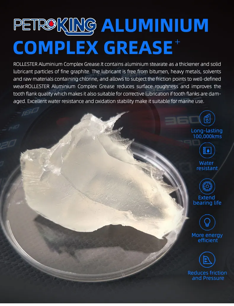 Petroking High Rank Transparent White Marine Grease Aluminium Complex ...