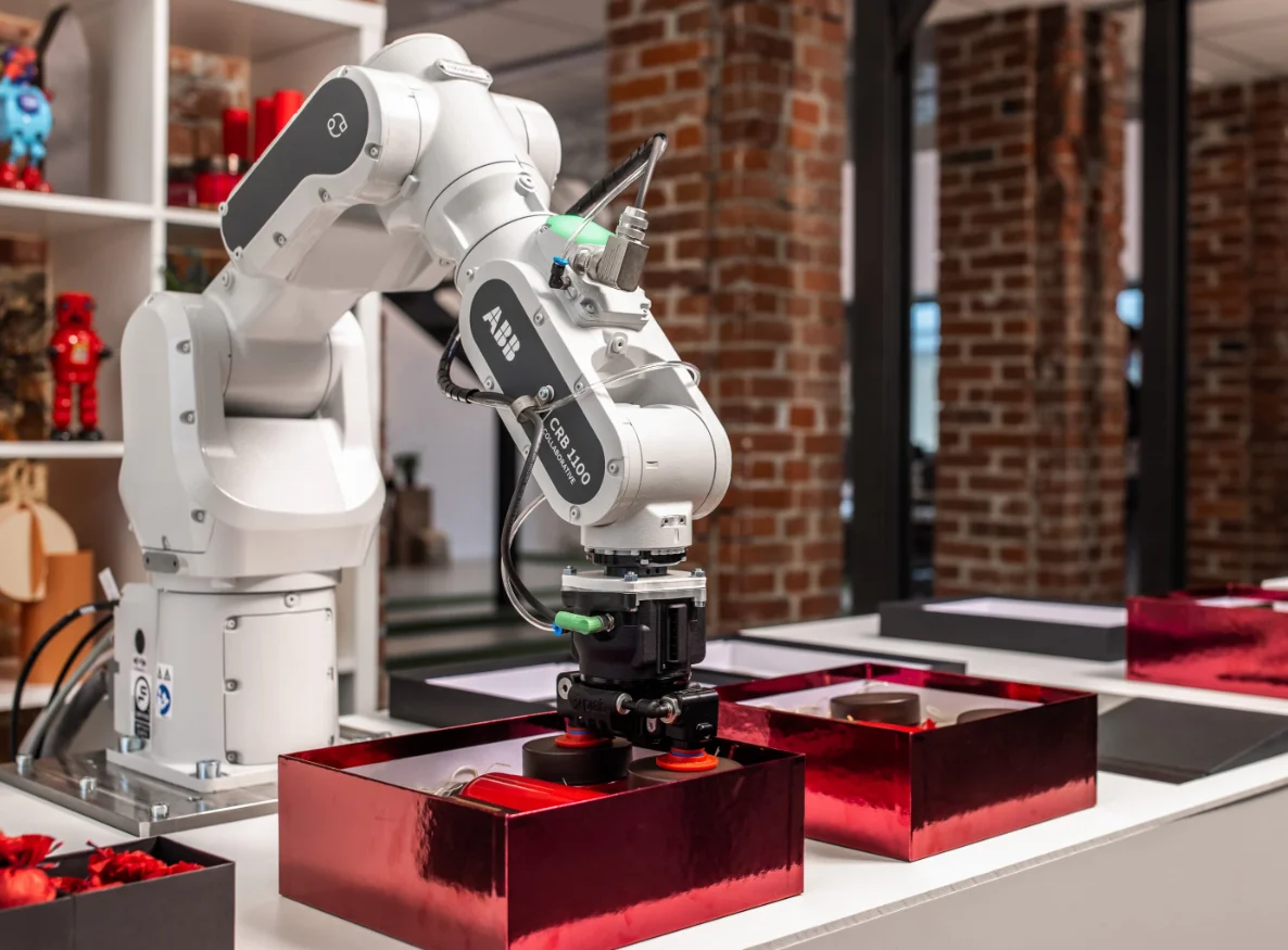 Abb Crb1100 6 Axis Robot Arm Collaborative Welding Robot With China ...