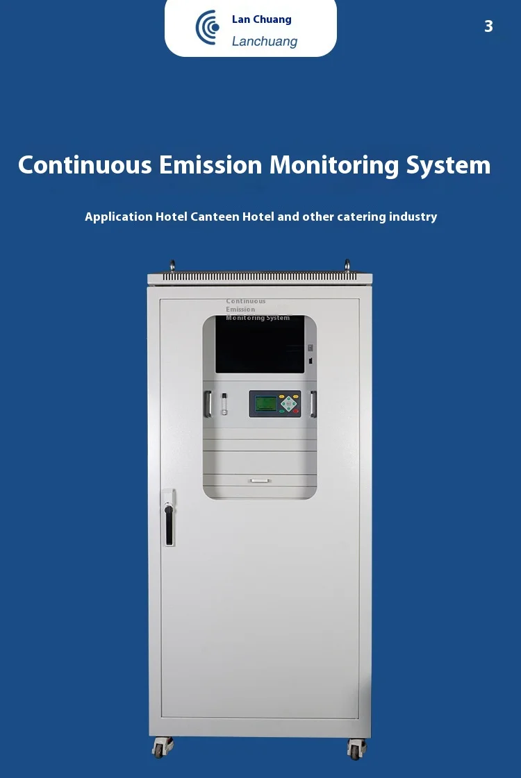 Lanchuang Intelligent CEMS Continuous Monitoring System SO2 NOX ...