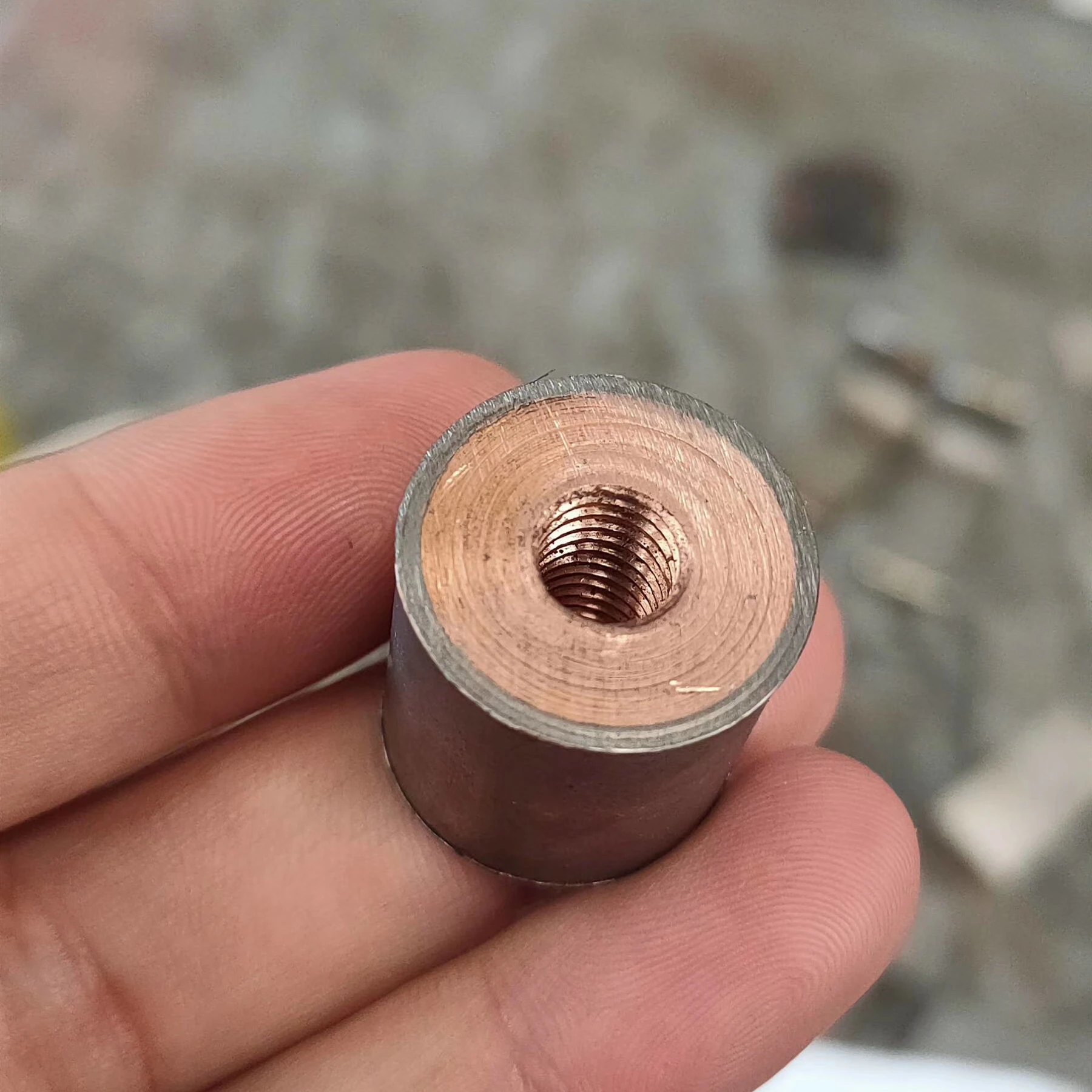 Superconductor ASTM B348 Titanium Copper Explosive Cladding Round Bar ...