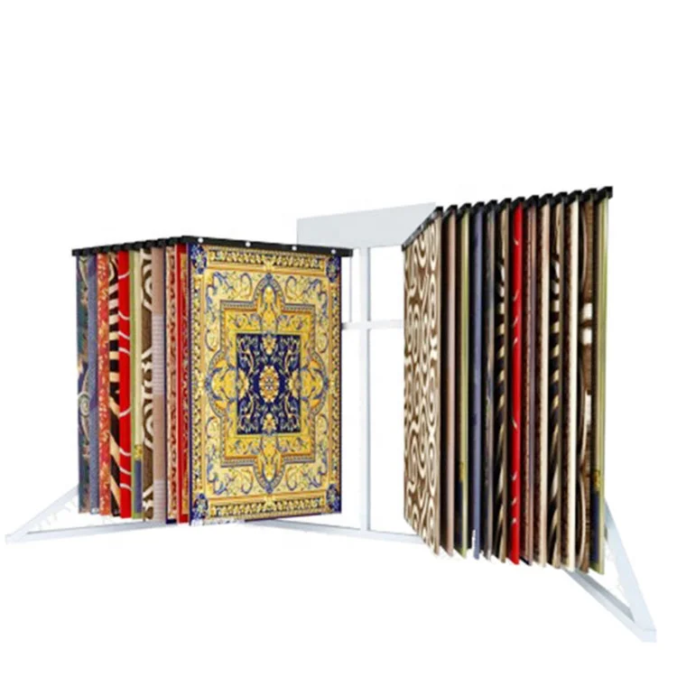 Commercial Carpet Display Stand Metal Rug Display Rack - Buy Commercial ...