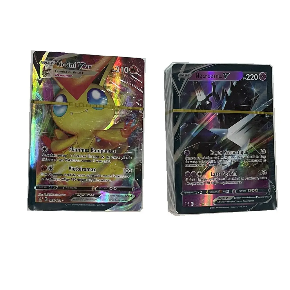 French Trading Card Game Pokemon Tcg V Vmax Shining Cards French ...