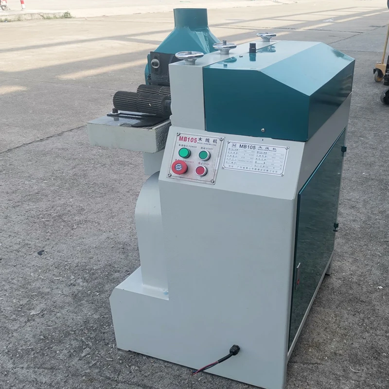 MB105 Woodworking High Speed Door Frame Wood Line Moulding Machine