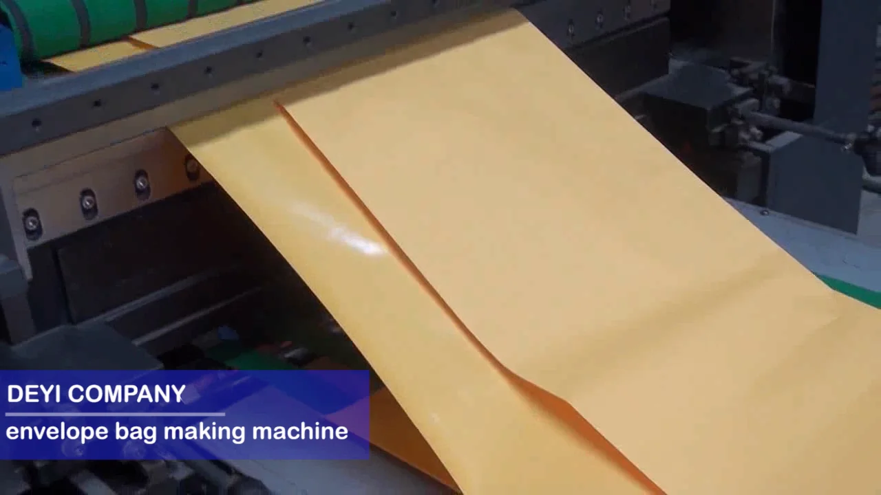 Automatic Polythene /poly /pe Plastic Dhl Courier Express Bag Making ...