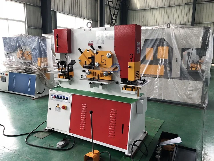 2020 Multifunctional Hydraulic Ironworker Punching Machine For Shears ...