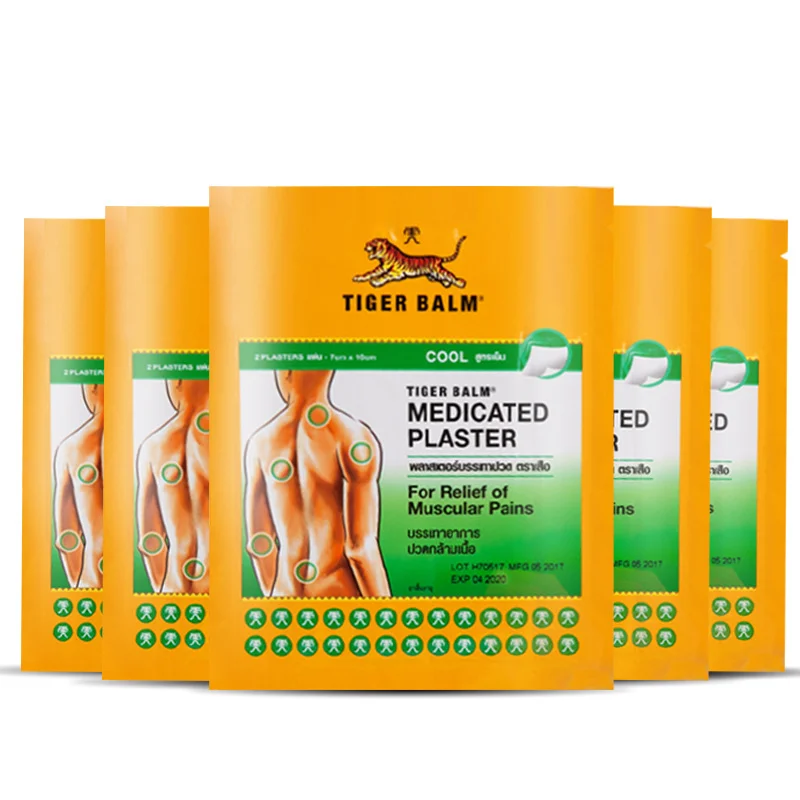 Thailand Tiger Heat Pain Balm - Effective Relief Patches