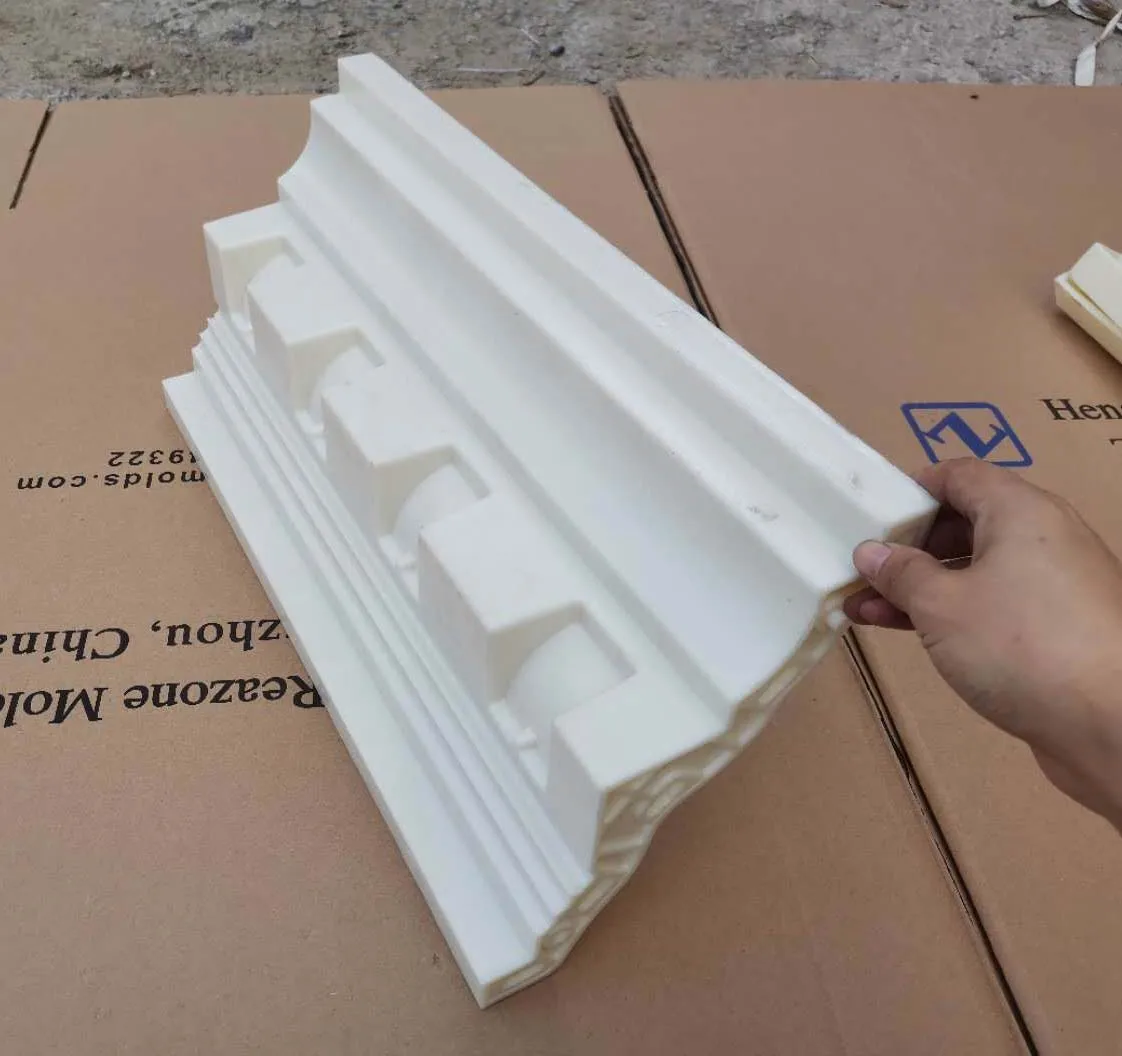 Decorative Concrete Eave Plastic Molds - Durable & Easy Install