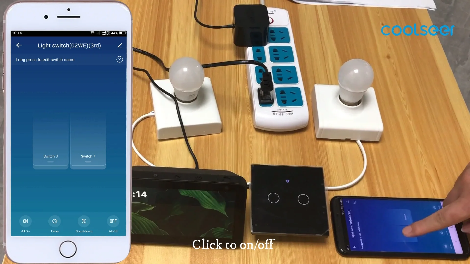 Tuya Wifi Controlled Smart Eu Us 1 2 3 4 Gang Light Wall Switch Touch ...