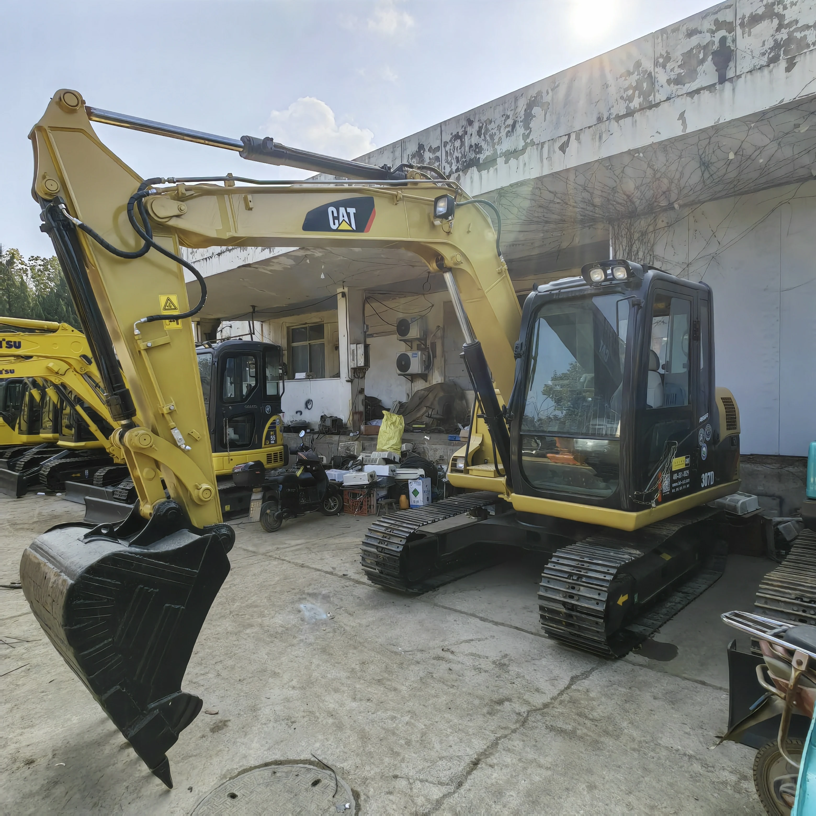 Japan Original Made Cat Digger Cat 307d Second Hand High Performance ...