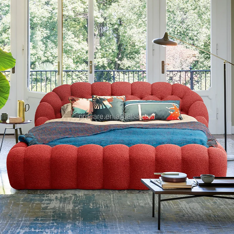 Luxury France Modern Bubble Bed Roche Bobois Designer Italian Bed Villa ...