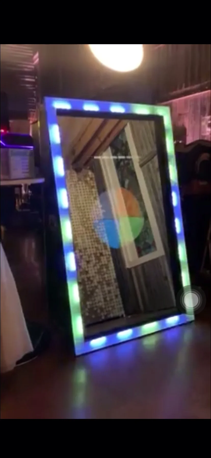 Party Mirror Photo Booth Machine Selfie Footbox Self Photo Booth - Buy ...