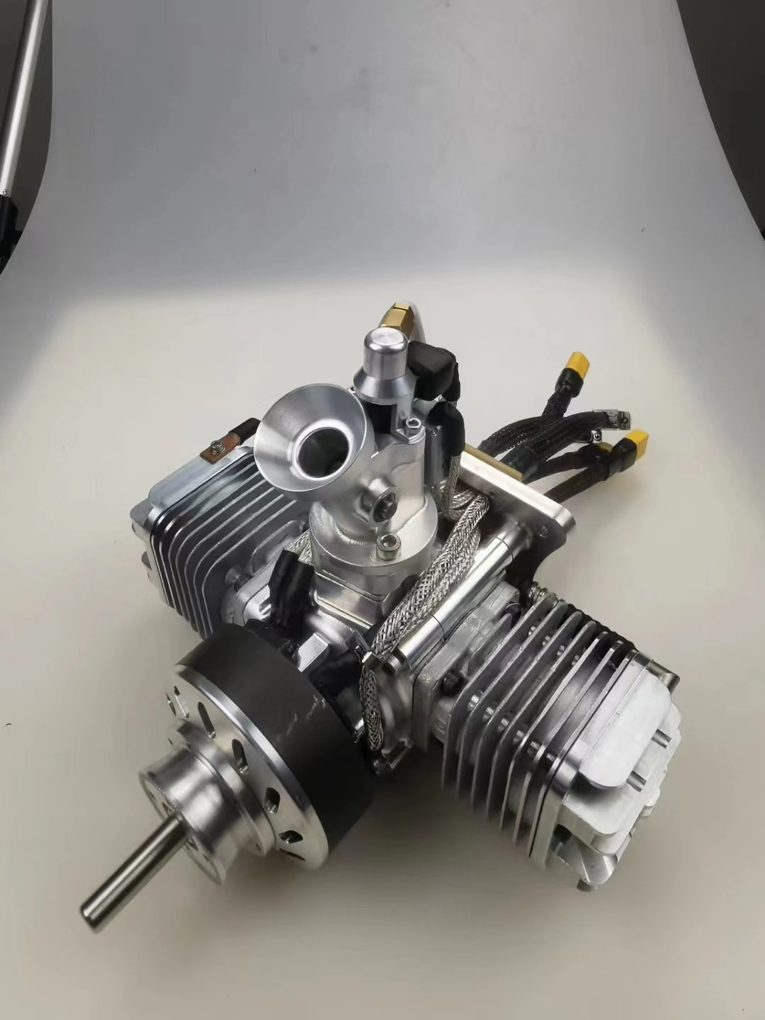 DLA116 116cc UAV Engine With Starter & Alternator - Ideal for VTOL UAV Drones, 12HP Power ...