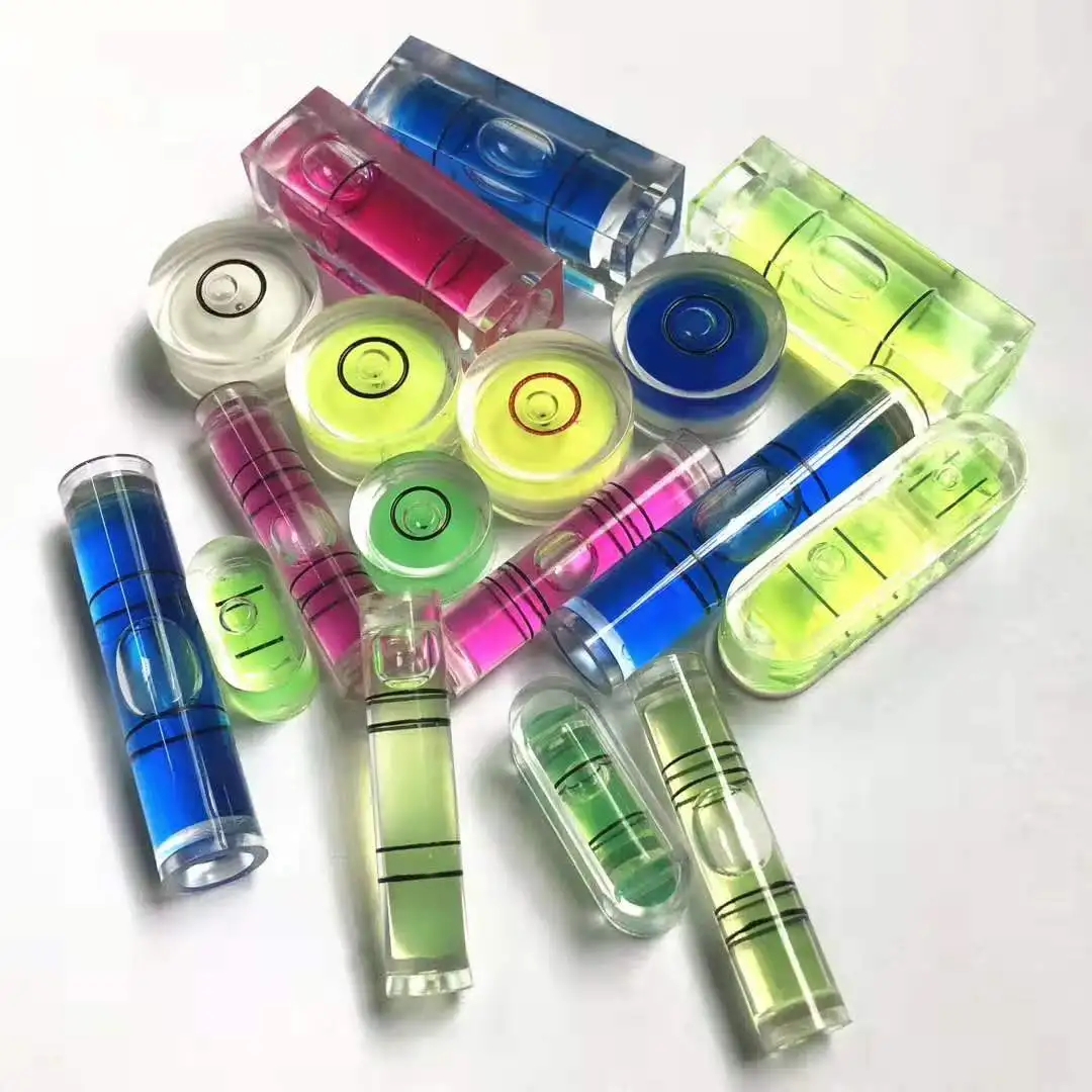 High Precision Bubble Round Plastic Level - Buy Round Bubble Level ...