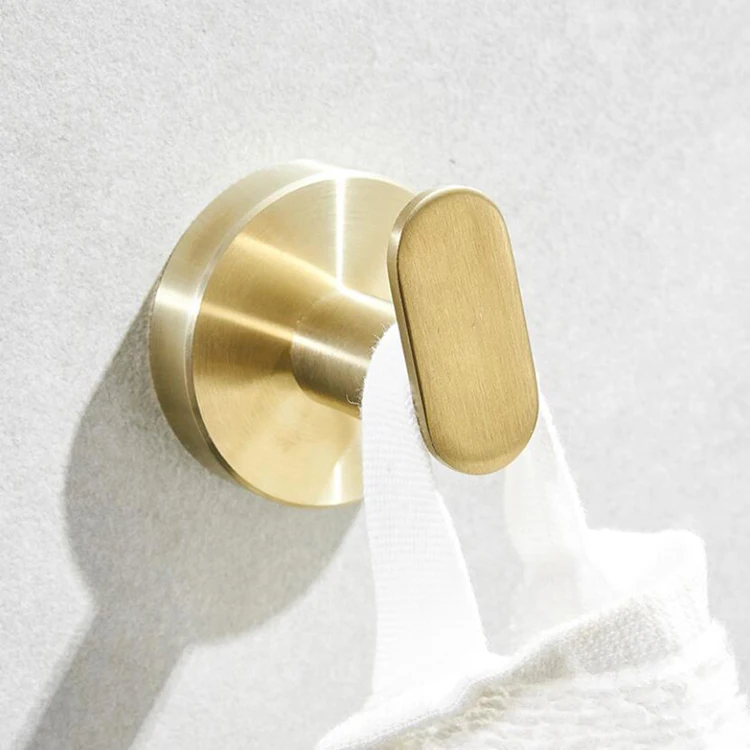 Commercial Cubicle Hooks For Coat Hangers Ss304 Stainless Steel Gold ...